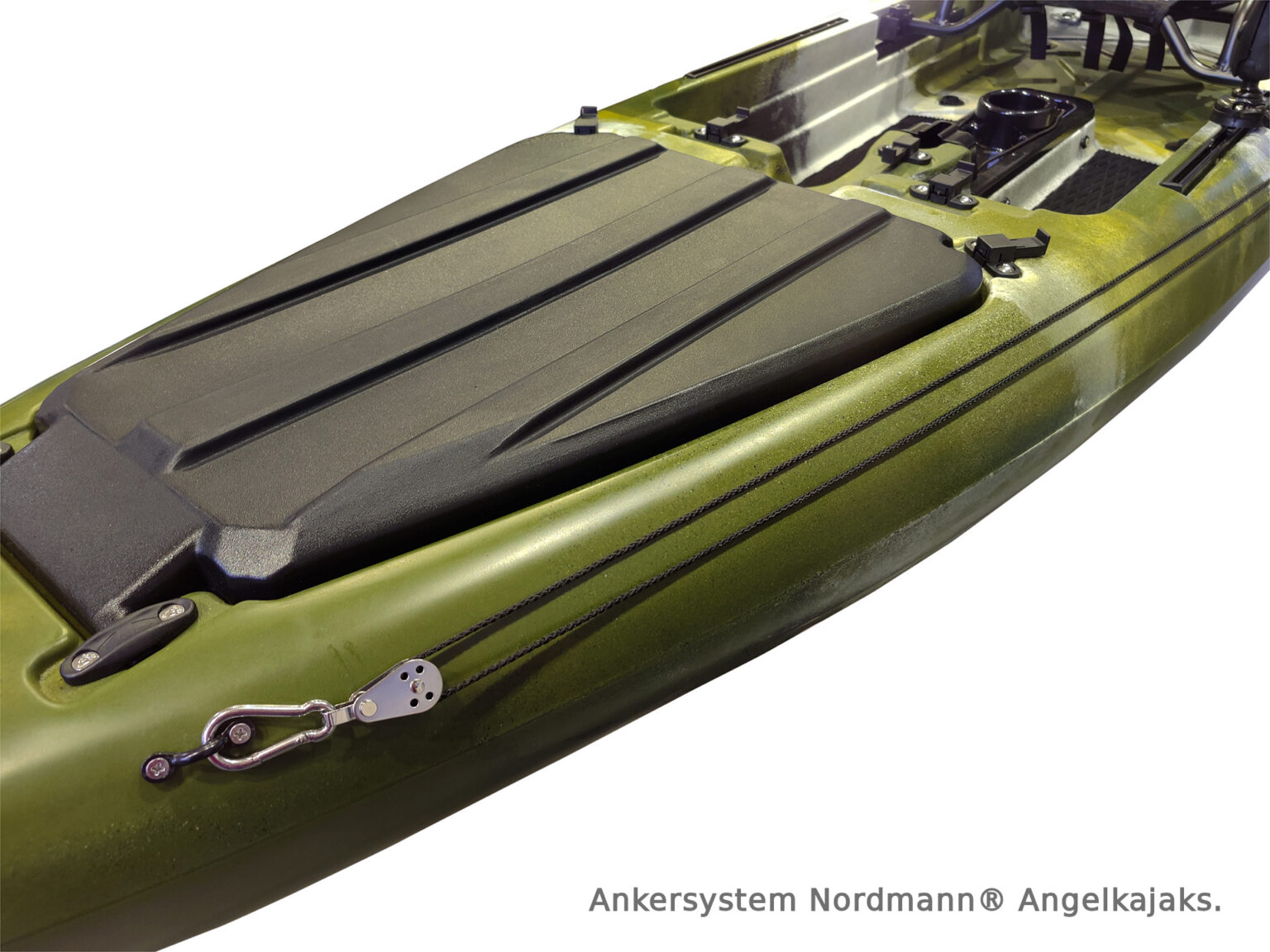 Nordmann® Dingi 250 Angelkajak Sit on Top inkl. Zahnstangen ...